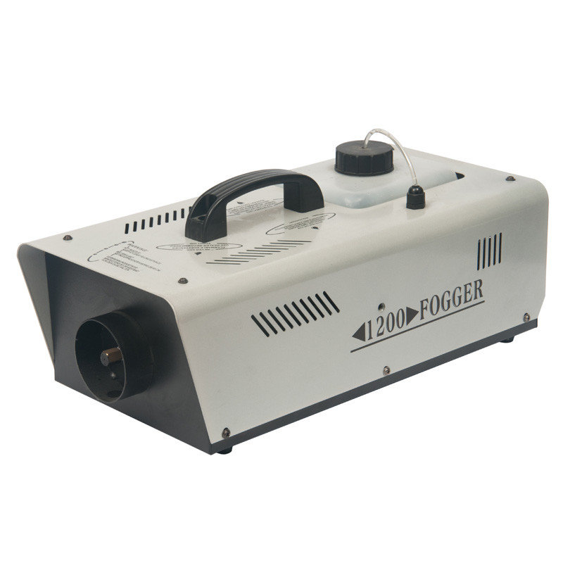 1200W Fog Bubble Machine , Colored Box , Warm - Up Time 10mins With Remote Control