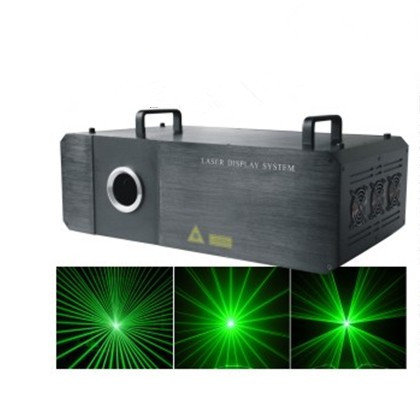 Disco Laser Stage Lighting 1W Single Green Animation Light 220V