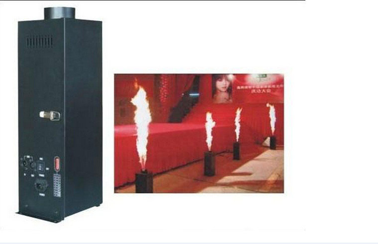 DMX512  Fog Bubble Spray Fire Machine nightclubs with 2 meters  Height