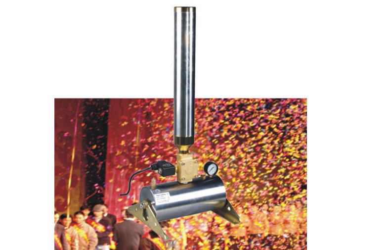 Nightclubs Stage Remote Control Confetti Machine With Fire Effect