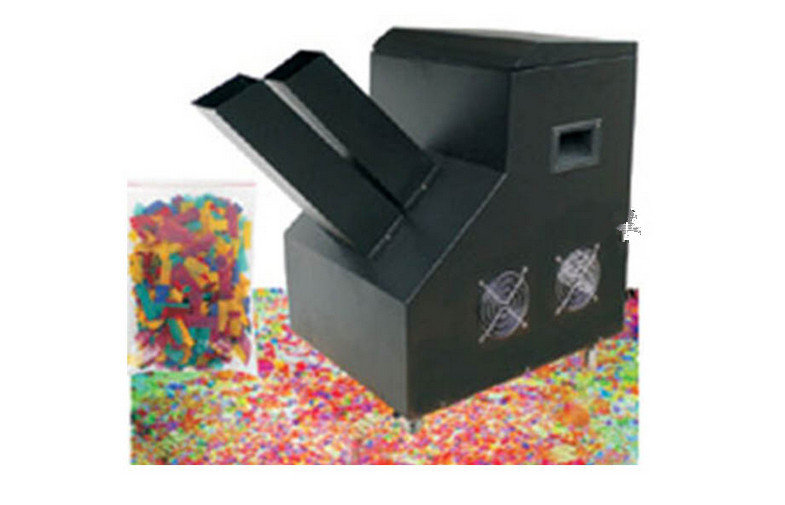 110 - 230V 1000W Remote Control Confetti Machine 10m - 15m Ribbon for Wedding