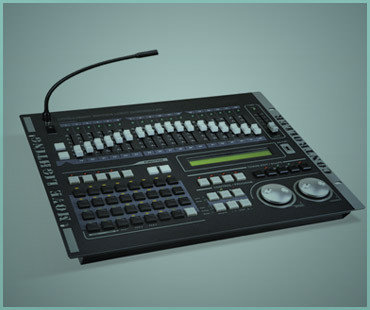 DMX SuperPro512 Moving Stage Lighting Controller For Absolutely Precise Movement