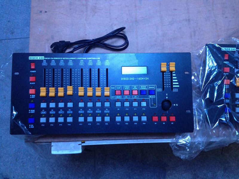 DC9X 12V Built-in Microphone Stage Lighting Controller Black Case For Stage