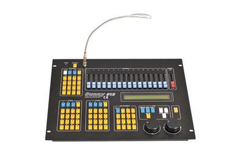 Stage Lighting Sunny512 DMX Controller With LCD Display For Moving Head Lights