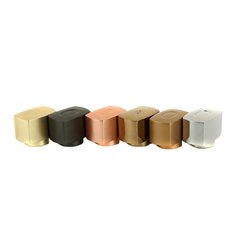 China Custom Aluminum Zinc Alloy Zamac Gold Spray Cap Lid Cover Top Silver Golden Black Perfume Bottle Cap With Flower supplier