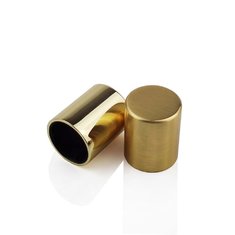China Fashion Design Perfume Accessories Custom Metal Cap Cosmetics Perfume Bottle Caps supplier
