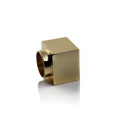 China OEM ODM Surface Electroplating Process Of Square Perfume Bottle Cap supplier