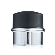 China Silver Plated Surface Zinc Alloy Perfume Cap Packaging Logo Color Can Be Customized supplier
