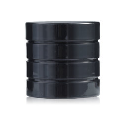 China Black Zinc Alloy Perfume Cap Packaging Logo Color Can Be Customized supplier