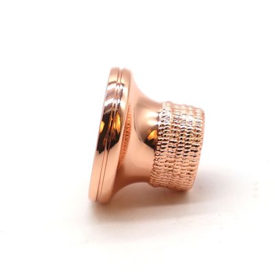 Custom Perfume Cap Luxury Gold Plated Free Design Custom Logo supplier