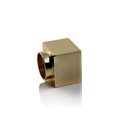 OEM ODM Surface Electroplating Process Of Square Perfume Bottle Cap supplier