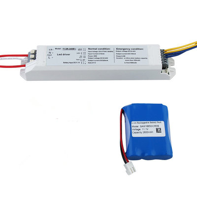 2400mm Emergency LED Tube  Dimmable For Bank / Exhibition Hall