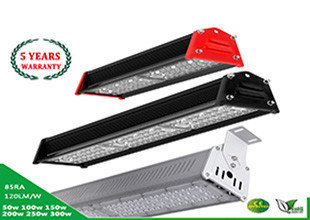 High Power Suspended Linear LED Lighting , Industrial High Bay LED Lighting