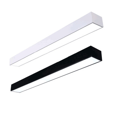 120LM/W Suspended Linear LED Lighting CRI80 AC85-265V Epistar 2835 For Large Facilities