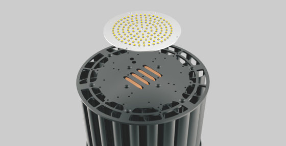 Aluminum Reflector Industrial High Bay Lights 100 Watt IP54 120LM/W PF>0.9