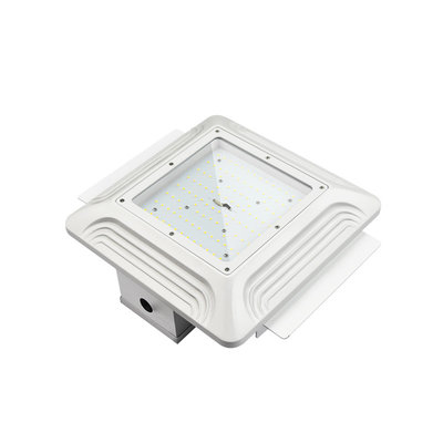 CRI 80 Gas Station Canopy Lights Lumileds 3030 Led Source Mw Driver PF>0.9