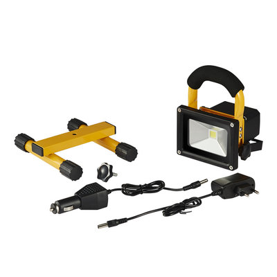 Waterproof Outdoor Flood Lights / 30 Watt Rechargeable LED Floodlight With Lithium Battery