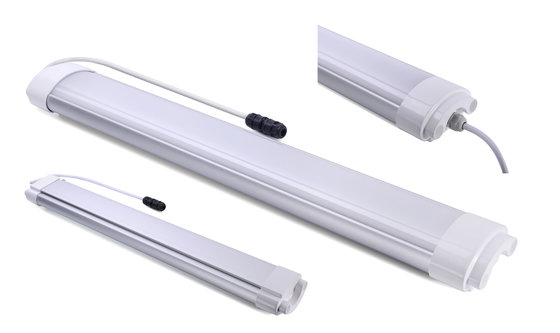 40w 130lm/W IP65 LED Batten Light 2835 SMD led IC driver CE RoHS SAA approvals