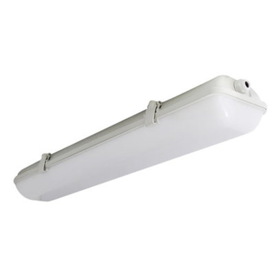 High Efficiency Ip65 LED Tri Proof Lamp Epistar2835 Lifud Driver PF>0.95