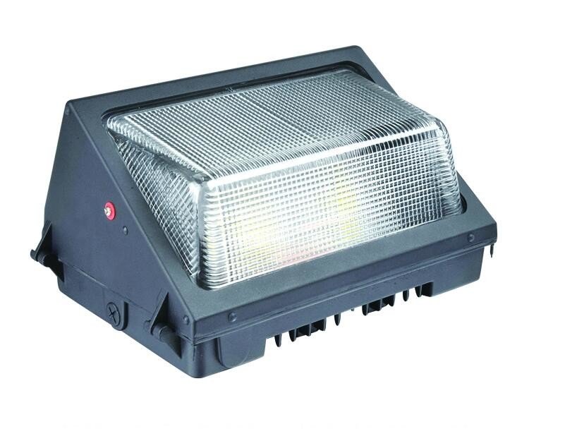 Commercial LED Wall Pack Lights IP65 CRI70 110LM/W 60W Lumileds 3030 MW Driver