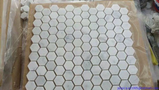 Natural Stone White Marble Mosaic, Mosaic Veneer,White Marble Mosaic,Marble Mosaic
