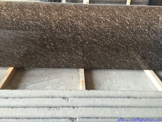 On Sale Counterop Tile Slab Cheap China Dyed Brown Granite Slabs&Tile