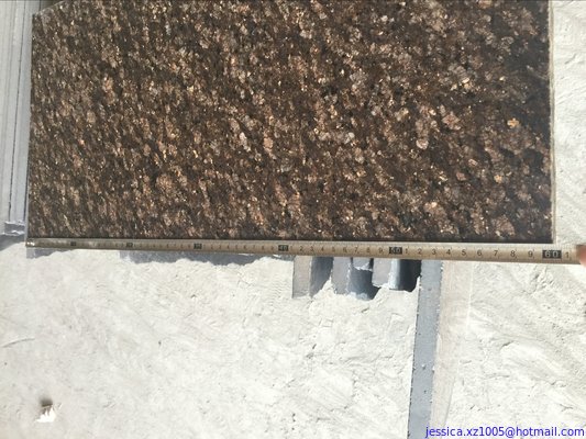 On Sale Counterop Tile Slab Cheap China Dyed Brown Granite Slabs&Tile