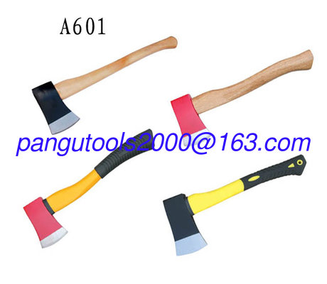 A601 axe with handle, felling axes, America-type, 1045 carbon steel