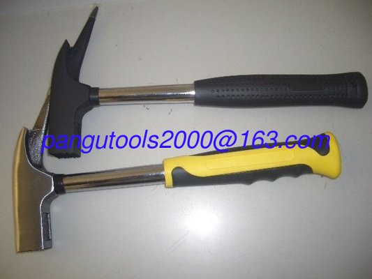 R661 Roofing Hammer,Tubular handle, hickory handle