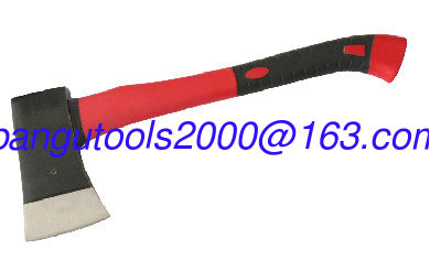 A601 1.5lb  axe with fiberglass & TPR handle, 1045 carbon steel, michigan axe