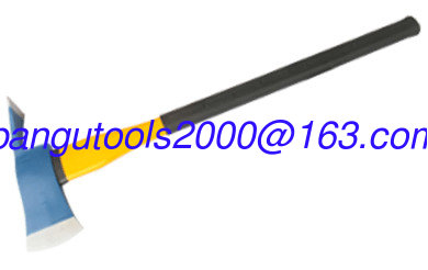 A621 Pick axe with plastic fiberglass handle, Pulaski axe, chisel axe
