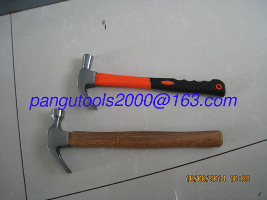 C441 British-type Claw Hammer with plastic fiberglass handle, Nail Hammer,