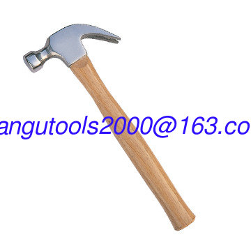 C441 America-type Curve  Claw Hammer with wooden handle, Nail Hammer,