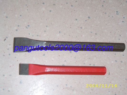 S01 Point Hexagonal Cold Chisel. red chisels