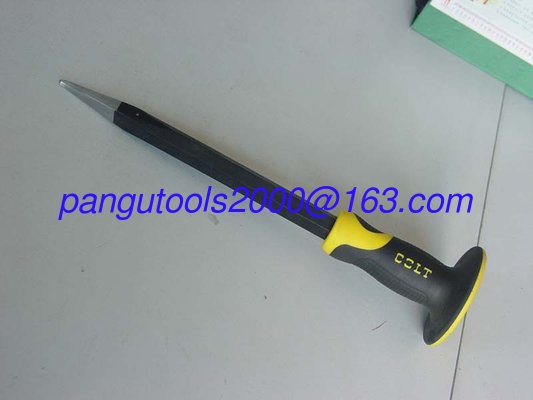 Hexagonal Cold Chisel with two color handle