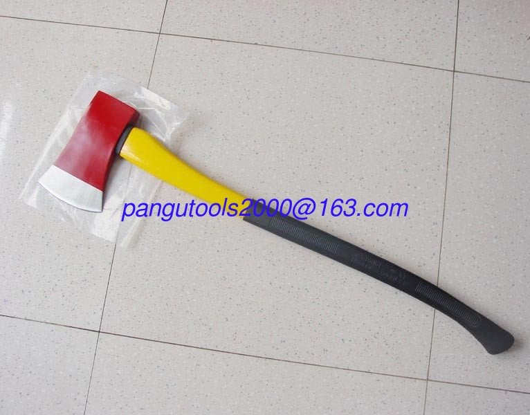A601 3.5lb axe with fiberglass handle, 1045 carbon steel, michigan axe, big axes