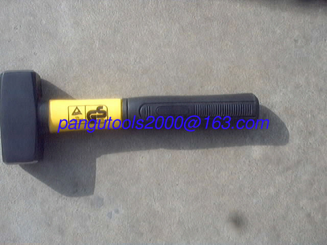 British-type Club hammers with plastic-coating and TPR fiberglass handle