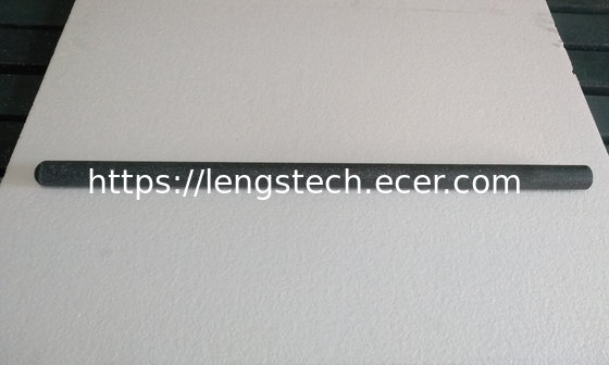 RSIC thermocouple protection tubes, ReSiC protective tubes, recrystallized silicon carbide pipes
