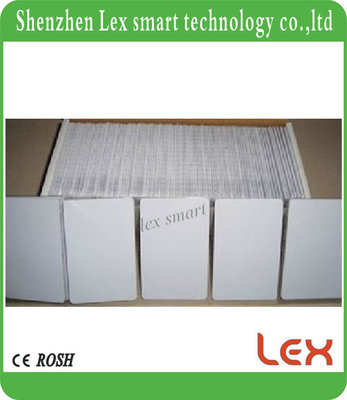 Printable rfid blank card F08 13.56MHz 8kbit(1K) blank ic card Plastic blank card PVC blank Contactless Smart Card