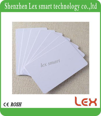 13.56Mhz FUDAN F08 white thin RFID IC card Parking Access Control,RFID Smart IC Card,Chip IC Cards