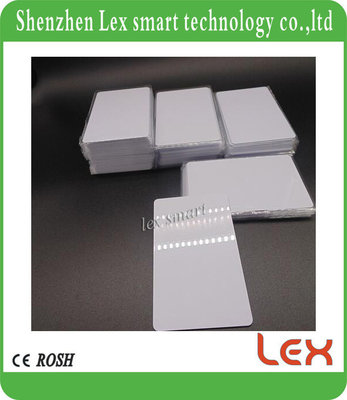 Printable rfid blank card F08 13.56MHz 8kbit(1K) blank ic card Plastic blank card PVC blank Contactless Smart Card