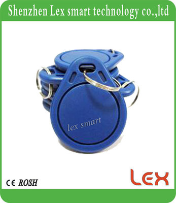 Durable Easy Carry ISO TK4100 Waterproof Key Fobs for Access Control 125kHz Colorful Logo Printing Possible RFID Key Tag