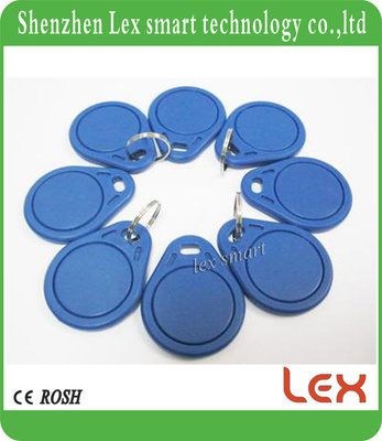 125Khz TK4100 RFID ID Tag Proximity Keyfobs Ring Access Control Smart Card for Access Control Time Attendance