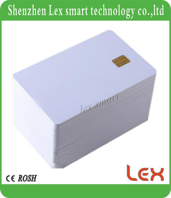 Product Hotel Key Cards with FM4428 Chip Card / FM 4428 Smart Contact Chip Card for Membership