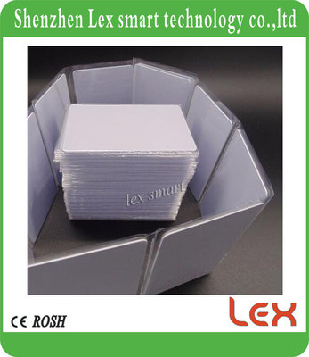 Rewritable Rfid 1k Blank Original M Ifare1 S50 Chip Card White Thin Pvc Card 13.56mhz Iso14443a Ic Smart Cards