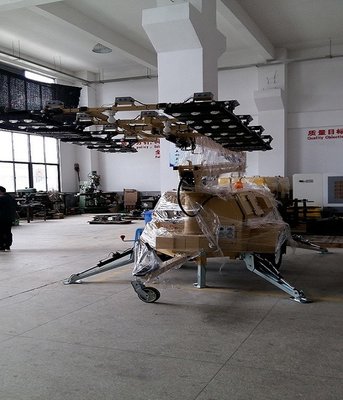 Led lighting tower generator 9m