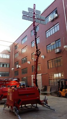 Led light tower genset 10m