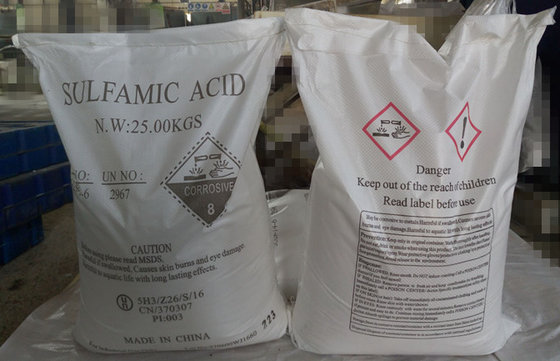 fine chemical sulfamic acid 99.5% white powder for industrial use