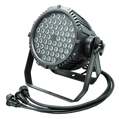 World Popular 54x3W RGBW  Waterproof  IP65 led Par 64 Wash Lighting supplier
