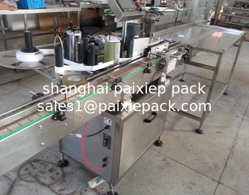 1 Side Automatic Labeling Machine Plastic Botlle Sticker Dispenser Machine supplier